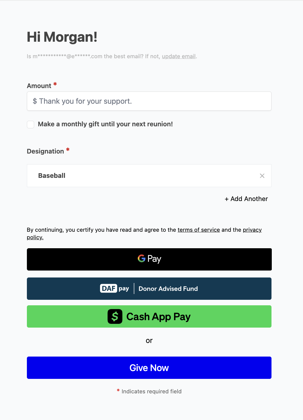 Personalization: Getting Started with Basic Personalization – GiveCampus University